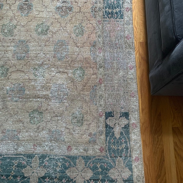 5x10 Vintage Persian Rug Runner Tillie 5x10 Handwoven Wool Carpet for ...