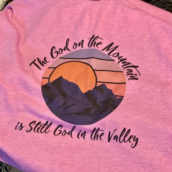 Sublimation Designs Downloads Christian PNG , the God on the Mountain ...