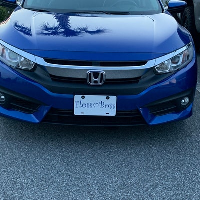 Custom License Plate Front Car Tag, Aluminum or Plastic Personalized ...