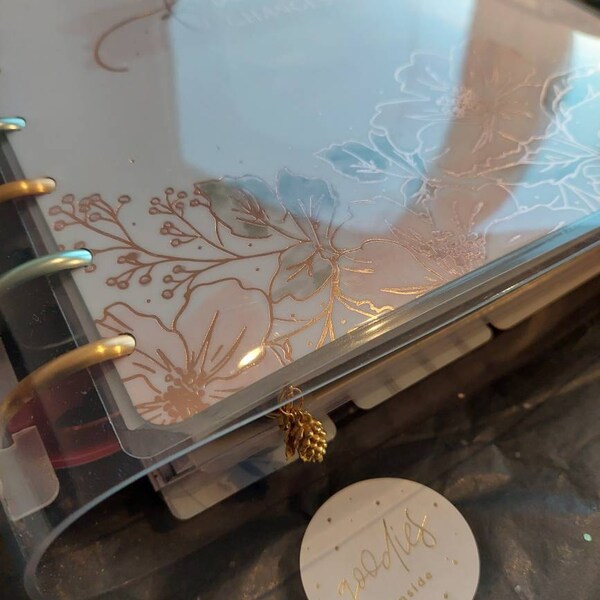 Mini Happy Planner Pouch, Skinny Mini, Clear Sticker Storage, Storage ...