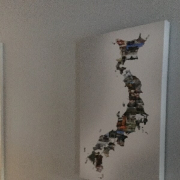 Country Shaped Photo Collage - Country Map Place or Any Shape Collage ...