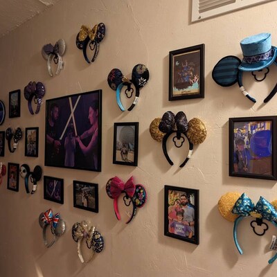 Set of Mouse Display Wall Hooks Mouse Ears Display Backpack - Etsy