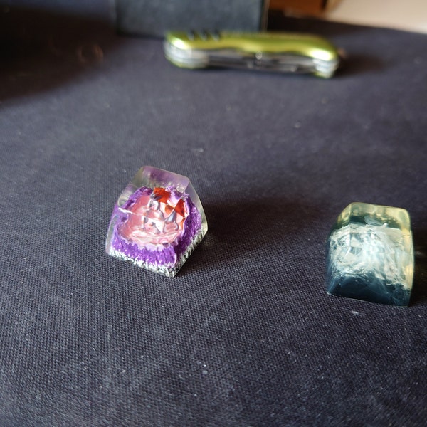Custom Keycap, Custom Spacebar Keycap, Character Custom Keycap, Artisan ...