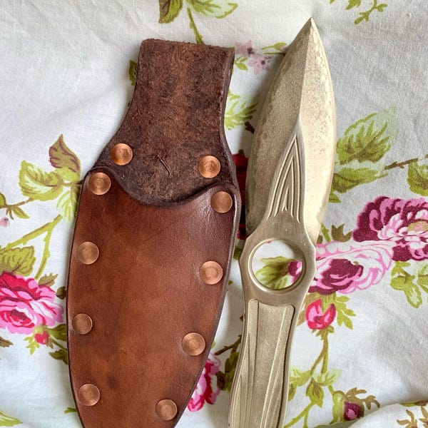 Handmade Leather Knife Sheaths for Bronze Knives (knife Not Included ...