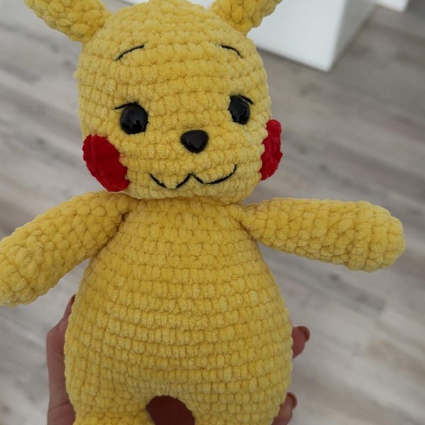 3 in 1 Winnie the Pooh, Piglet and Donkey Crochet Pattern, Winnie the ...