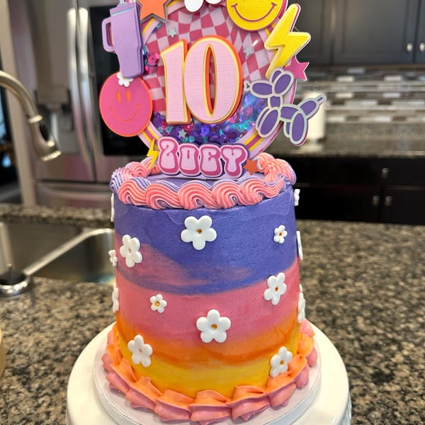 Howdy Party, Cowgirl Cake Topper, Cowgirl Rodeo, Disco Cowgirl Shaker ...