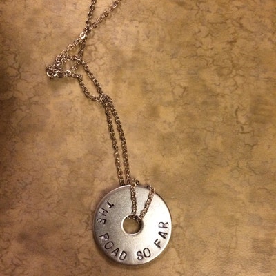 The Maze Runner Hand Stamped Washer Necklace on Chain the Maze Runner ...