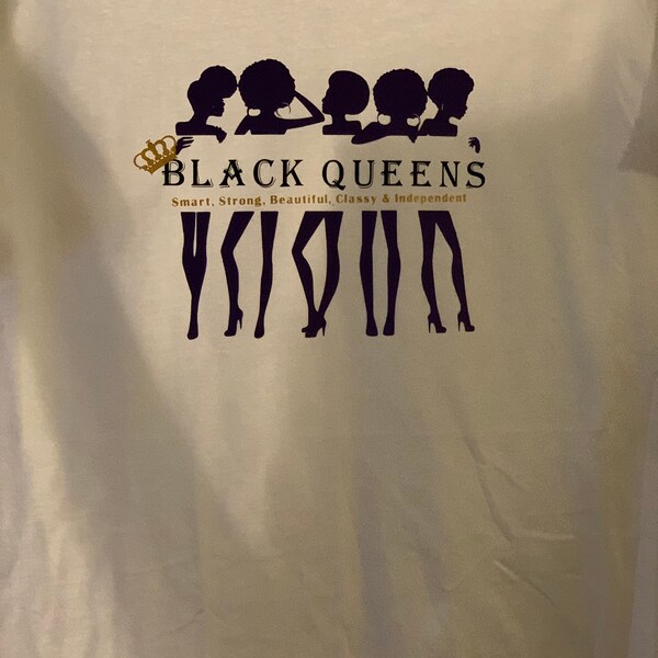 Black Women Holding Banner Nubian Princess Afro Hair African American ...