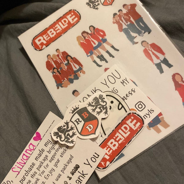 RBD (rebelde) Stickers - Etsy