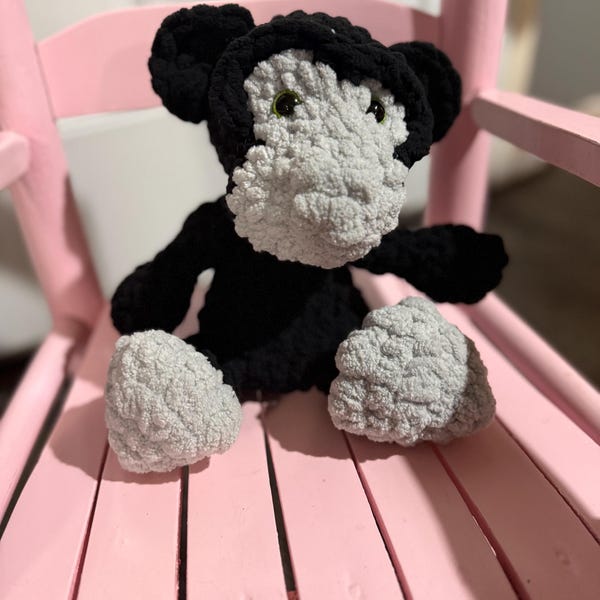 Baby Charley the Small Monkey Snuggler Crochet Patterns - Etsy