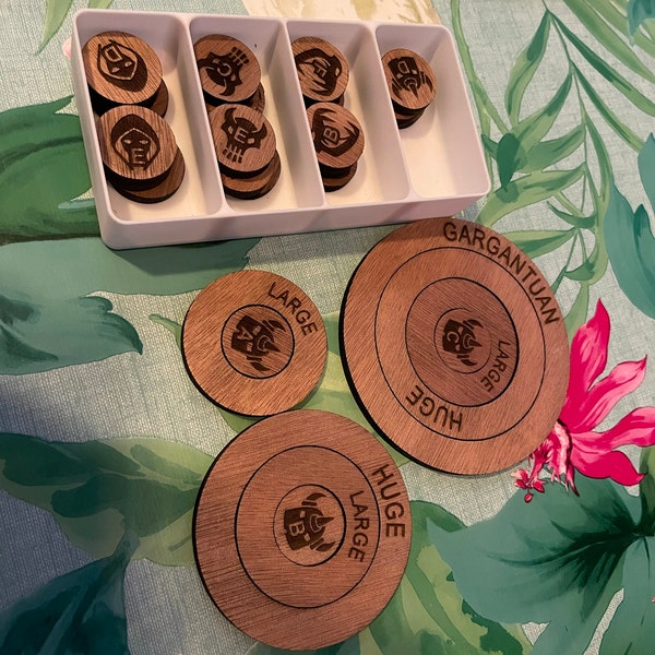 3D Printed Gaming Tokens: Class, Boss, NPC, and Monster TTG Tokens - Etsy