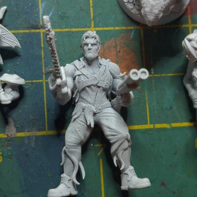 Ash, Undead Hunter Roleplaying & Miniatures - Etsy