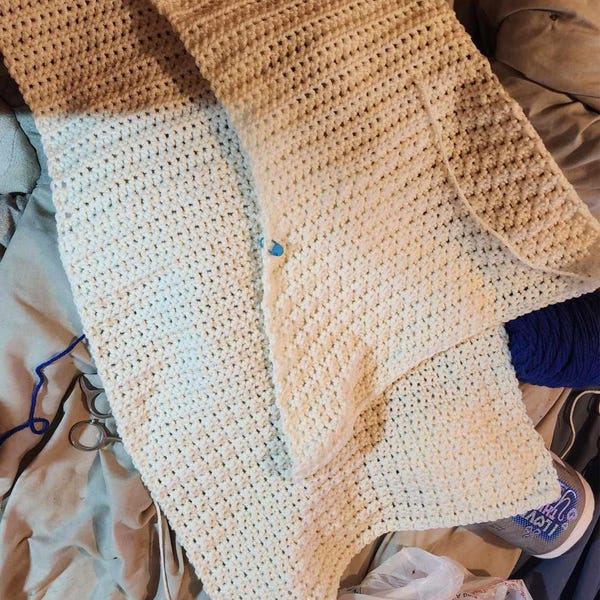 Crochet Pattern Sweater Scarf |crochet Pattern Crossover Wrap Sweater ...