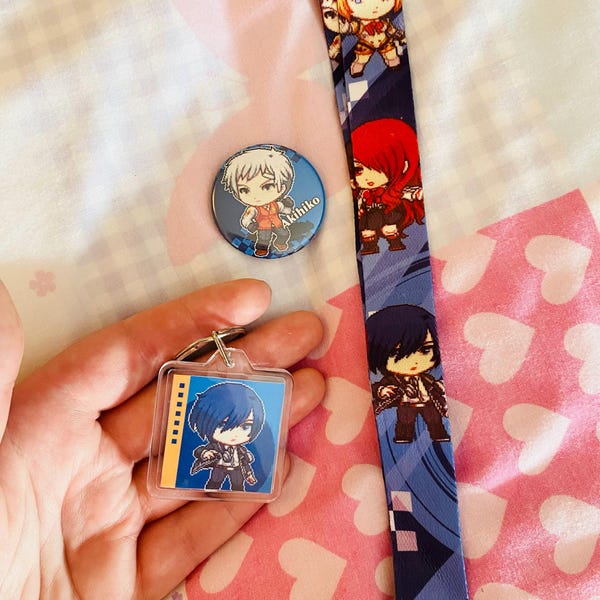 Persona 4 Acrylic Charms, Persona 4 Keychain, Persona 4 Acrylic ...