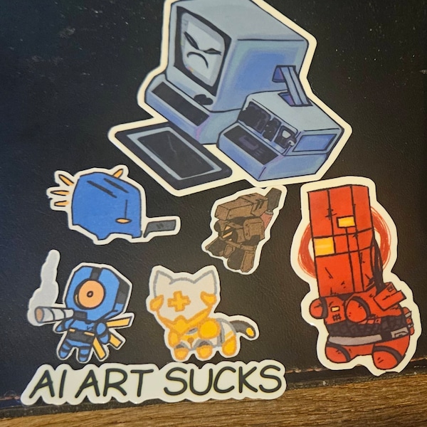 The Mechanical Trio V1, V2, & Mirage ULTRAKILL Art Print by Akans - Etsy UK