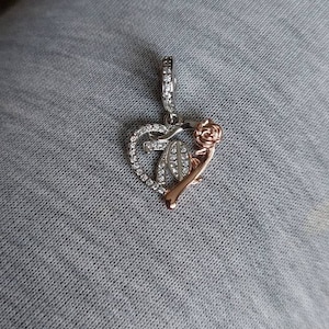 Pandora Fitting Big Sister Charm, I Love You Birthday Gift Genuine S925 ...