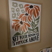 Desert Bible Verse Western Wall Art Modern Christian Artwork Wild West ...