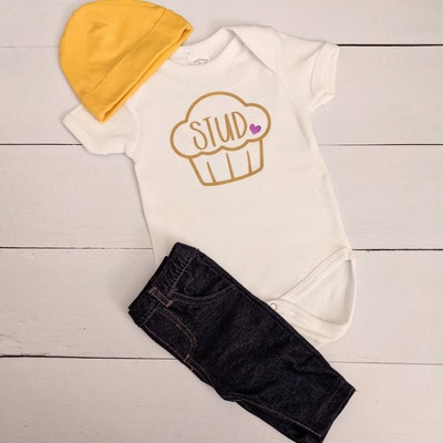 Stud Muffin SVG Baby Svg Newborn Svg Baby Boy Svg Svg, Dxf, Png, Jpg - Etsy