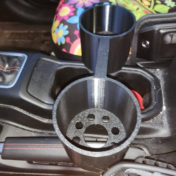 The Original Double 3rd Cup Holder for Jeep JL Wrangler and Gladiator ...