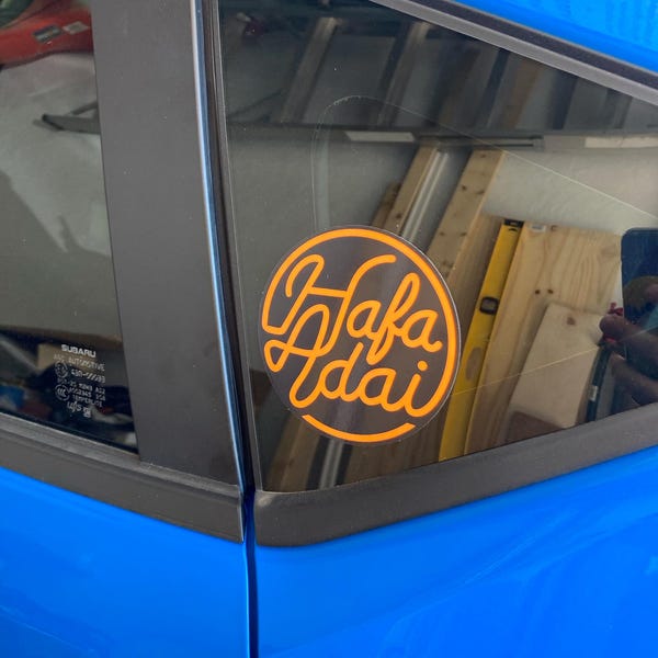 SAMOAN Flower Hibiscus Sticker - Talofa Sticker - Island of Samoa Car ...