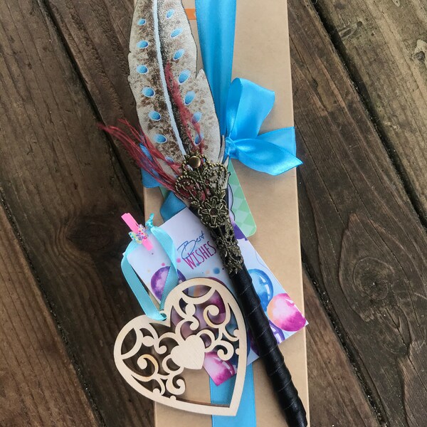 Fountain Journal Pen, Fantasy Quill Gothic Pen, 30th Birthday Wife Gift ...