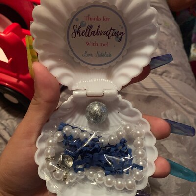 Mermaid Favors Bag Container for Party Personalized Plastic - Etsy