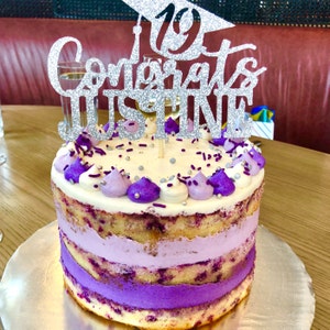 Custom Cake Topper Graduation Cake Topper Personalized Cake Topper Grad ...