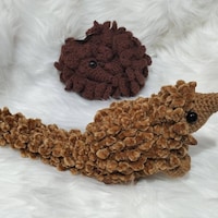 Pascal the Pangolin Crochet Pattern Posable Amigurumi Toy Pattern ...