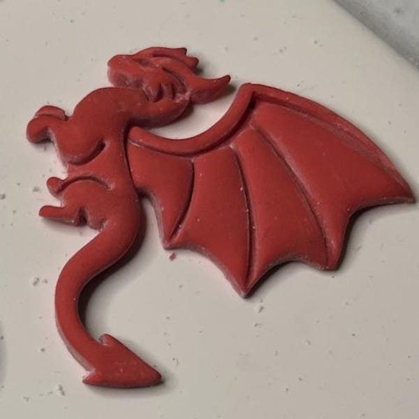 KEOKER Dragon Clay Cutters, Polymer Clay Cutters Dragon, Dragon Earring ...