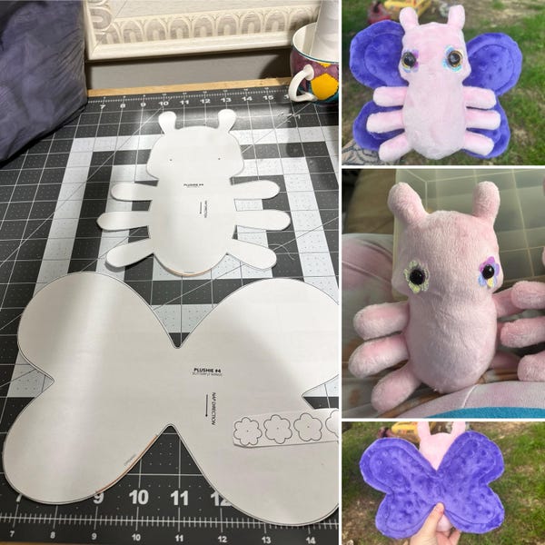 Simple Plushie Sewing Pattern PDF Instant Download - Etsy