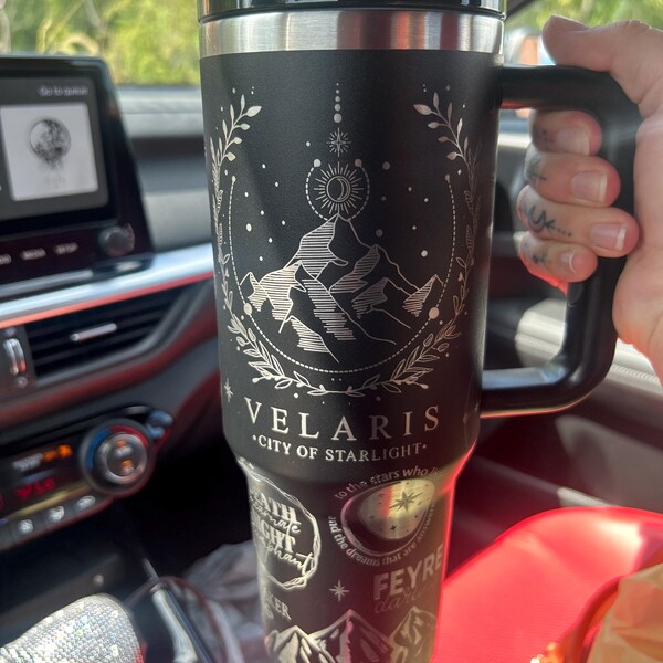 40 Oz the Thirteen TOG Tumbler With Handle, TOG Merch, Fireheart Gift ...