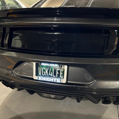 Custom Illuminated License Plate Frame by Lumisign No Wires, Battery ...