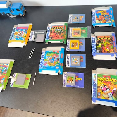 Super Mario Land 2: 6 Golden Coins Box for Game Boy Nintendo 3 Regions ...