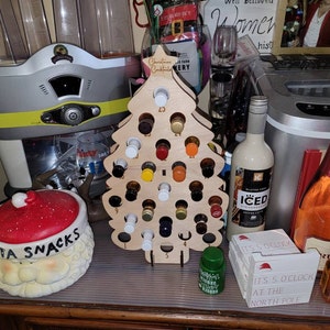 Adult Advent Tree Advent Christmas Decor Wine Calendar Christmas ...