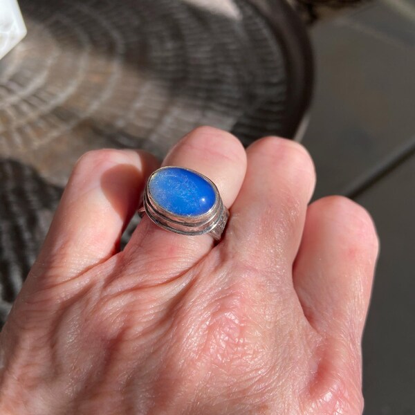 Carpe Diem Hand Forged Silver Ring - Etsy