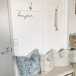 Lightbulb CUSTOM Wire Handwritten Wire Phrases Bespoke Wall Words Wall ...