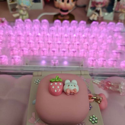 Rabbit Bunny Toast Icecream Syrup Decoden Hard Samsung Galaxy Z Flip5/z ...