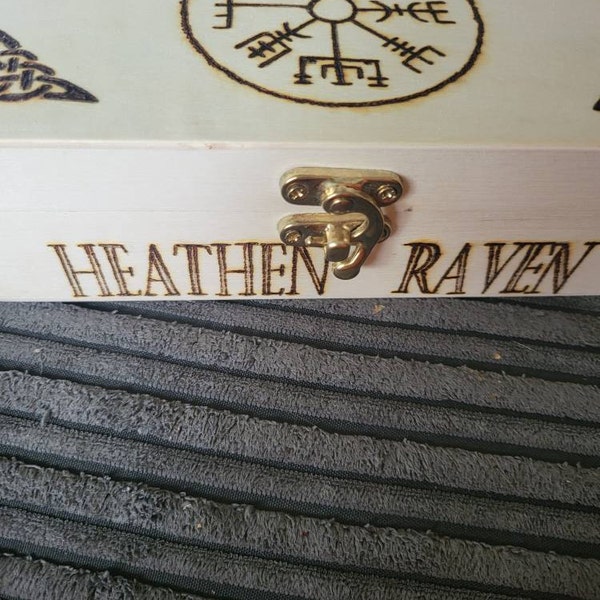 Mini Travel Altar Tin, Offering Box, Witchcraft Box, Brigid's Cross ...