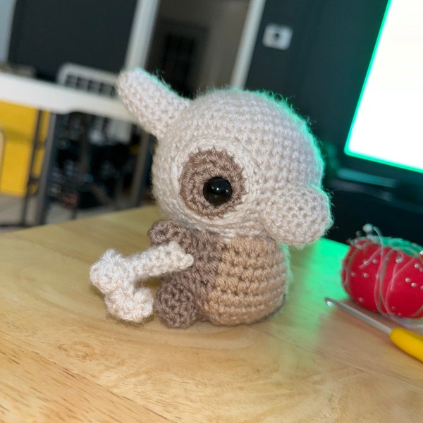 Amigurumi Cubone Crochet PATTERN - Etsy