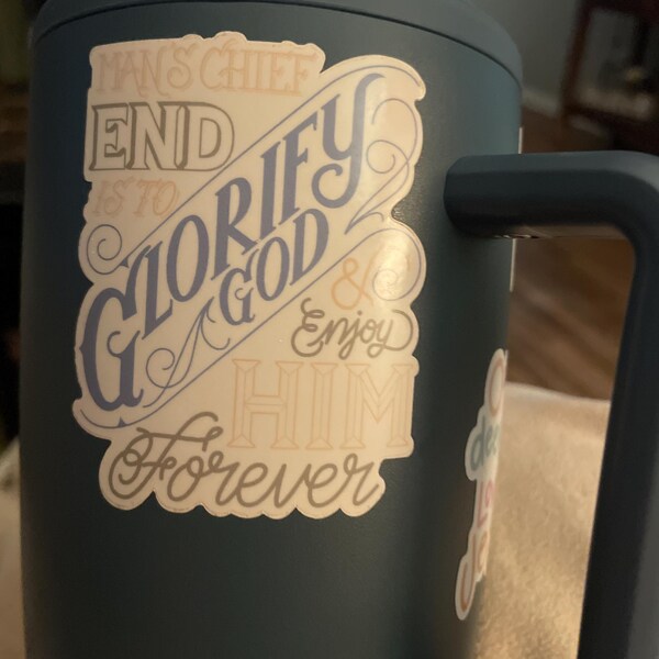 The Soverignty of God Sticker, Christian Sticker, Faith Sticker, Bible ...