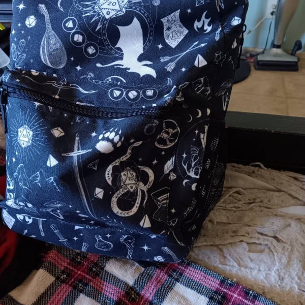 DND BACKPACK, Dnd Backpack for School, Dungeons and Dragons Backpack ...