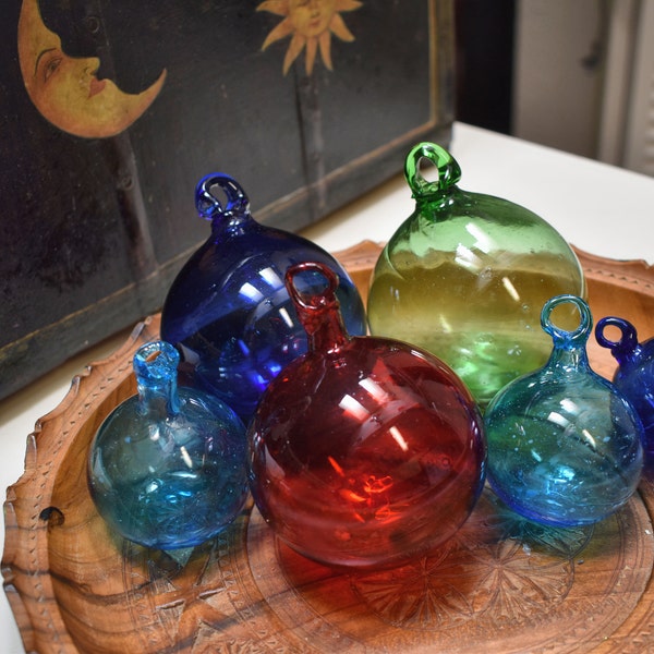 Some Balls | Hand Blown Glass Gazing Ball: Patio Decor, Holiday ...