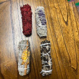 Black Sage Smudge Bundle | Cleansing | Spiritual Sage | Meditation ...