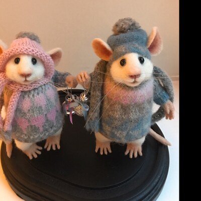 Homeless Mouse, Collectible Doll, Felted Mouse, Soft Sculpture, Felted ...