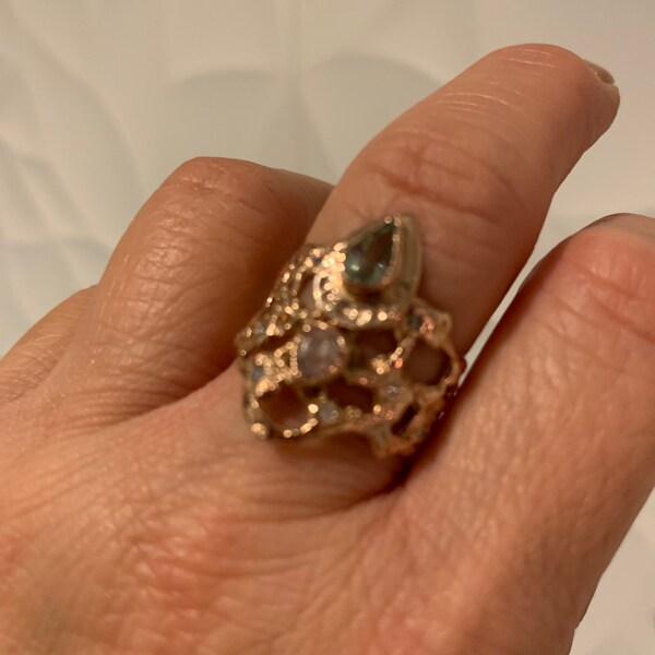 Mens Tree Wedding Ring Inspired by Nature in 14k Gold - Etsy