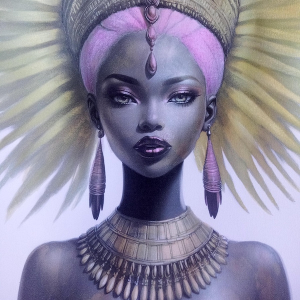 31 "indian Beauties" Grayscale Coloring Pages | Beautiful Women ...