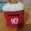 PDF KNITTING PATTERN Winter Post Box Chocolate Orange Cover, Christmas ...
