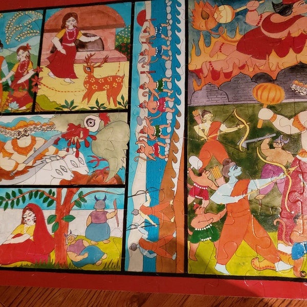 Porcelain Tiles With Handpainted Madhubani Peacocks - Etsy