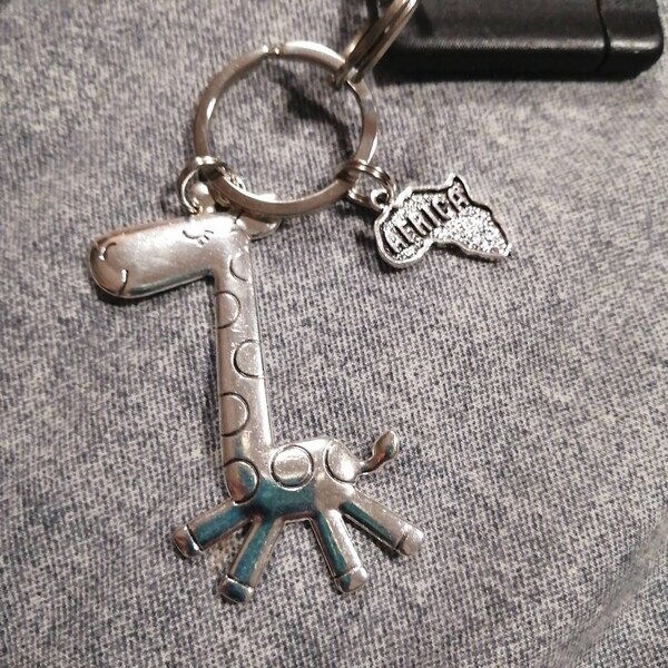South African Keyring, South Africa Flag Keyring, Africa Map Bag Charm ...