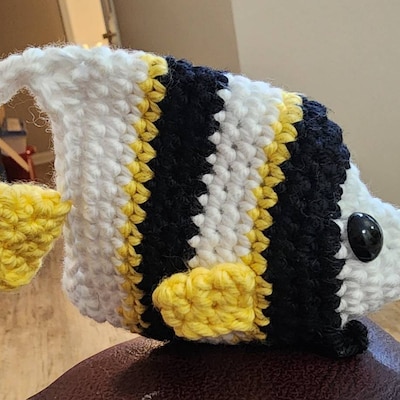PATTERN: Angelo the Angelfish Pattern Amigurumi Angelfish Pattern ...